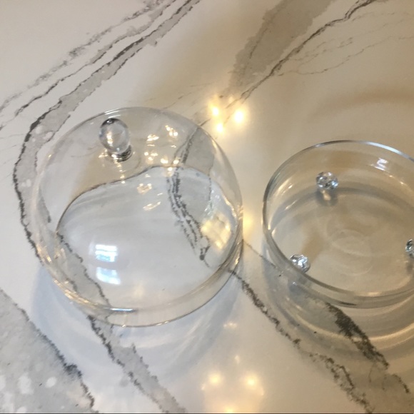 Vintage | Kitchen | Clear Vintage Glass Cover Dish | Poshmark